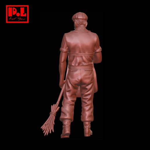 🦸 Street cleaner・ STL File for 3D printing・Cults