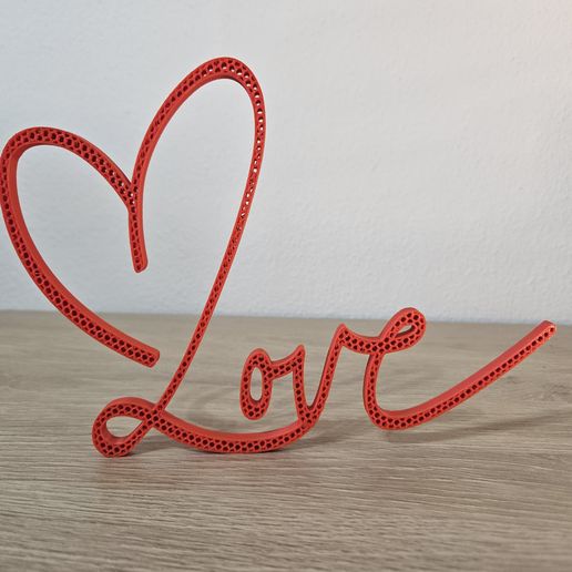 3MF file Love Sign ️‍🔥 ・3D printable design to download・Cults