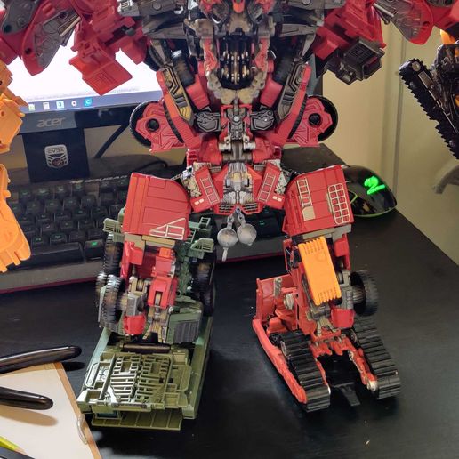 🤖 Darkest Hour Designs "Devastator's Danglers" Studio Series Devastator ...