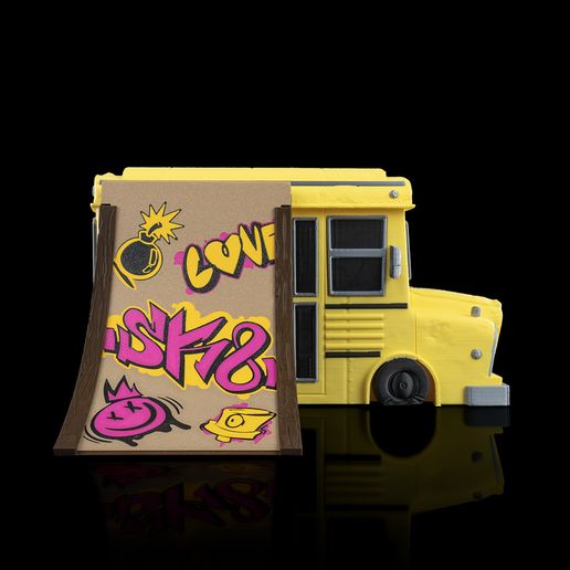 🚌 Bus Ramp・ STL File for ・Cults