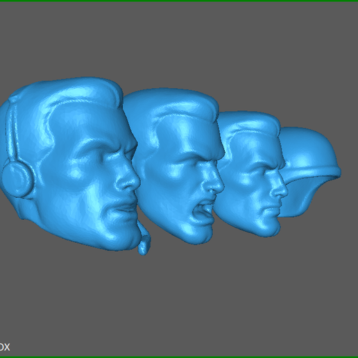 STL file GI Joe Duke Heads 🧸 ・3D printing template to download・Cults