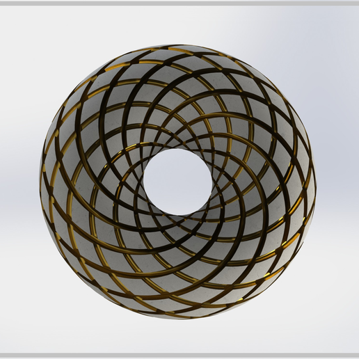 🌊 Rodin Coil Torus .STL 8 INCHES Diameter Coil | iToroid Vortex Wave ...