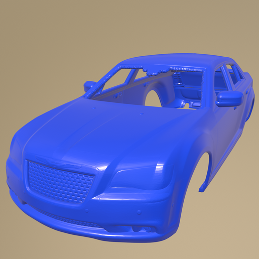 🚗 Chrysler 300 SRT8 2012 Printable Car Body・ STL File for ・Cults