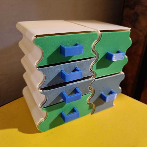 💰 Antique modular drawer・ STL File for 3D printing・Cults