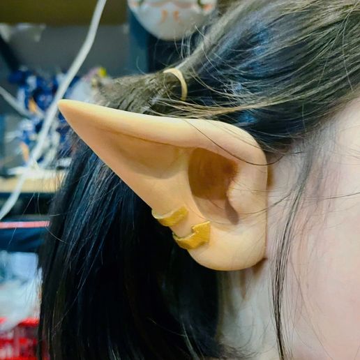 3D printer Esil's Ear - Elf's Ear Cosplay - Solo Leveling Anime ...