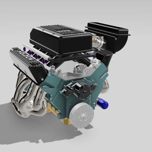 🏎️ Holden Group A Walkinshaw 304 V8 Engine Commodore VL・ STL File for ...
