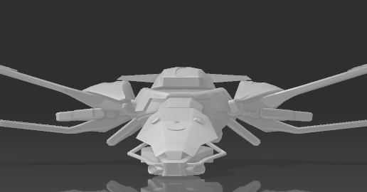 🐦 STO - Klingon - Ning'tao Bird of Prey・Free STL File for 3D printing・Cults