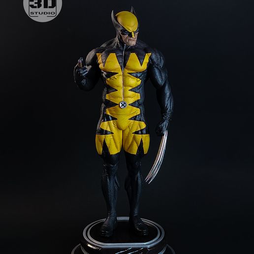 👾 WOLVERINE ALEX ROSS CUSTOM 1/4・ STL File for 3D printing・Cults