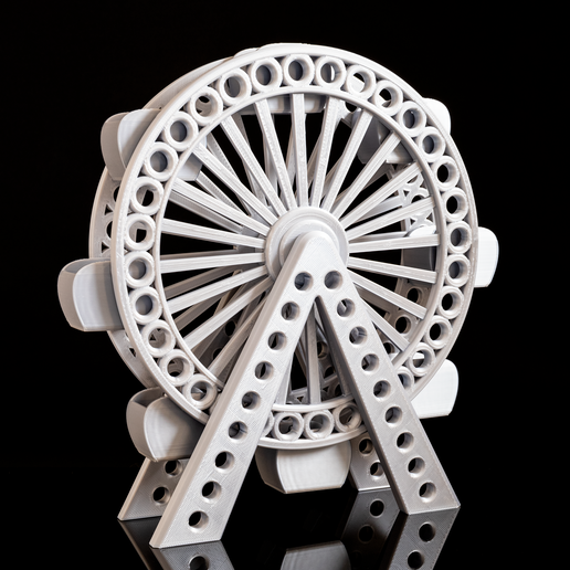 🎡 Ferris Wheel・ STL File for 3D printing・Cults
