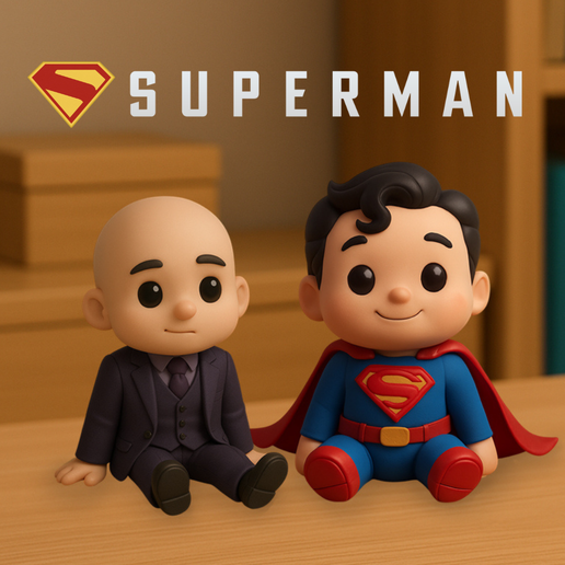 superman chibi style