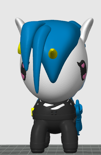 🦄 Tokidoki Jinx Arcane・ 3D File for 3D printing・Cults