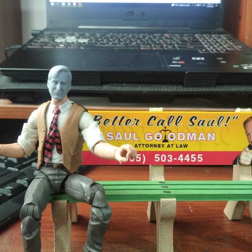 🤙 BENCH BETTER CALL SAUL・ 3D File for ・Cults