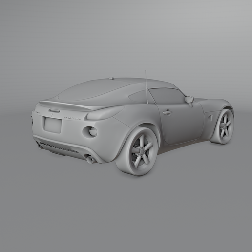 🚗 Pontiac Solstice GXP Coupe 2009・ STL File for 3D printing・Cults
