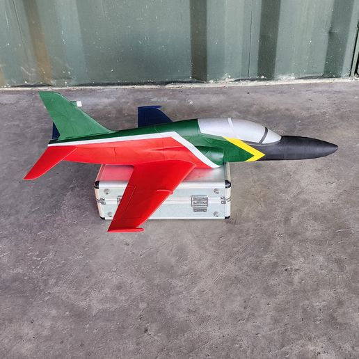 🦅 BAE systems Hawk 600mm Mk127 (30mm edf / pusher prop)・3D Print with ...