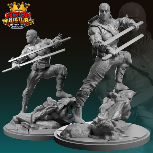🦸 Marvel crisis protocol storm shadow shadow presupported included・ STL ...