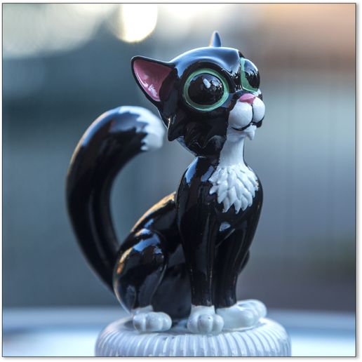 3D printer Toffee the cat • made with Anycubic Photon Mono 2・Cults