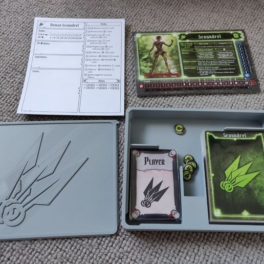 📦 Gloomhaven character box・Free STL File for ・Cults