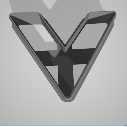 STL file V shape 🍽️ ・3D print object to download・Cults