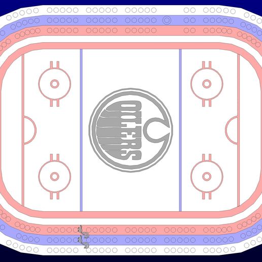 STL file field hockey oilers cribbage games 🏒 ・Design to download and ...