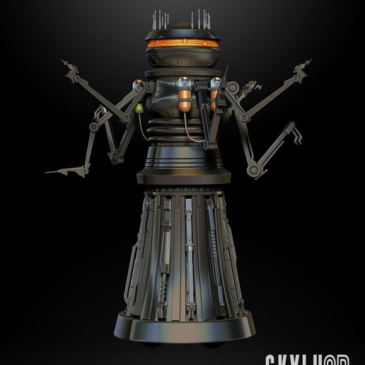 🤖 FX-9 Surgical Droid One12 Scale Droid STL 3D print model・ STL File ...