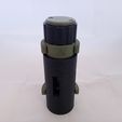 STL file Airsoft Flashbang Grenade Impact Cap Twist Head Fuze Gun Ring ...