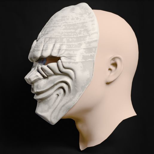 STL file Dallas Mask Payday Cosplay 🎭 (3MF)・Model to download and 3D ...