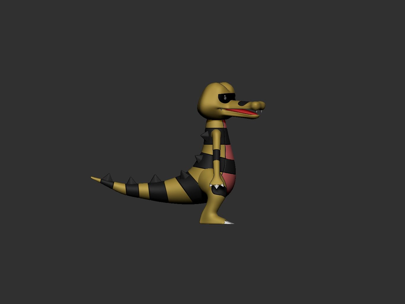 Download STL file pokemon krokorok • Model to 3D print • Cults