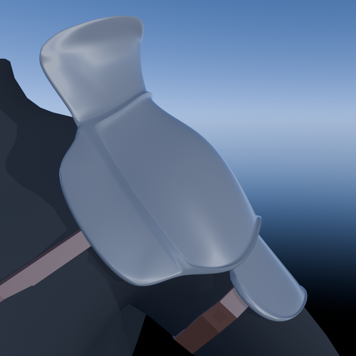 💂 simple cosplay pauldron with neck guard・ 3D File for 3D printing・Cults