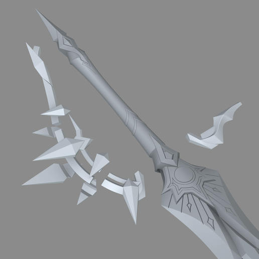 ⭐ Honkai Star Rail Phainon Sword 3d print・ 3D File for 3D printing・Cults