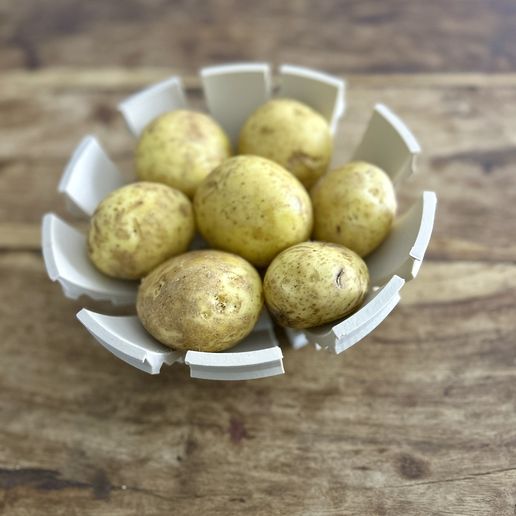 🧺 Flexible Basket with Snap-Fit Design for Fruits and Veggies | DIY ...