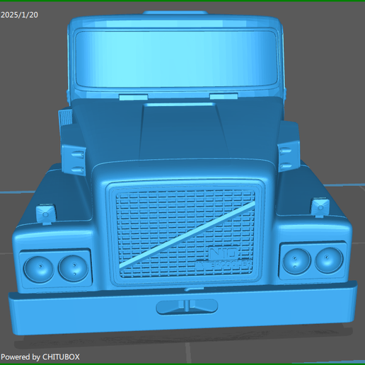🌆 volvo xh round headlight・ STL File for 3D printing・Cults