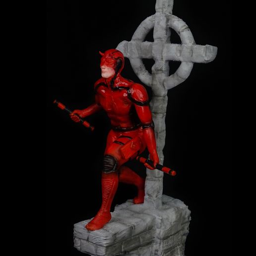 STL file Daredevil ⛪ ・Model to download and 3D print・Cults