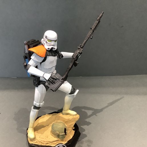 🎨 Sand trooper Fan Art - Star Wars 3D・3D Print・Cults