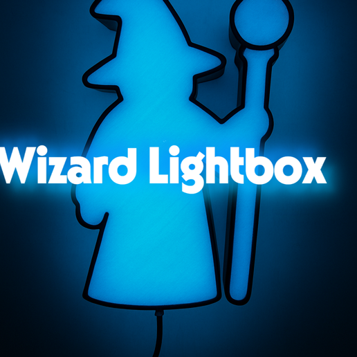 🪞 Wizard Lightbox - Grid Quest・ STL File for 3D printing・Cults