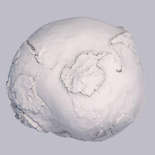 🌍 Geoid Height STL Model – Artistic Earth Gravity Surface for 3D ...