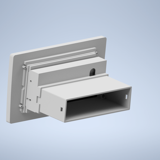 🤖 1 din Android tablet car frame・ STL File for 3D printing・Cults