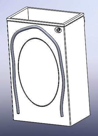 🛁 organizer washing machine・ STL File for 3D printing・Cults