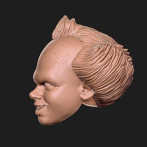 👤 PENNYWISE IT bobble head, mask, usable head・ 3D File for 3D printing ...