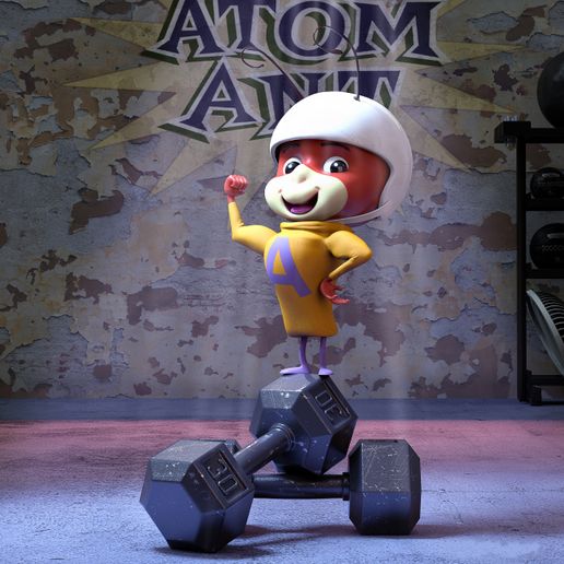 STL file Atom ant (Atom ant) ⚛️ ・3D printable model to download・Cults
