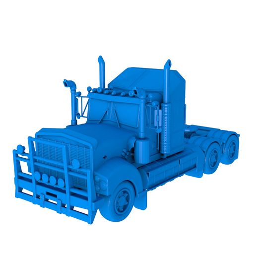 🚚 Vintage Semi-Truck stl / truck stl・ 3D File for 3D printing・Cults
