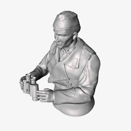 🇩🇪 PRINTABLE FIGURE GERMANY TANK CREW WW2 - SCALE 1/10・ STL File for 3D ...