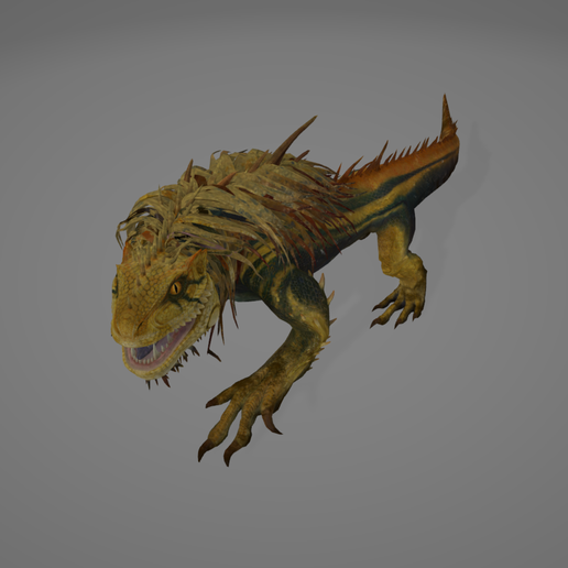 👹 MONSTER HUNTER GREAT JAGRAS・Free STL File for 3D printing・Cults