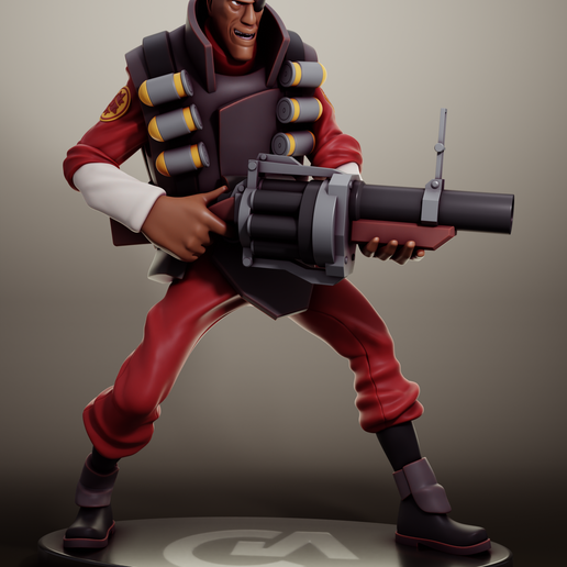 ♂️ Demoman | Team Fortress 2・ 3D File for ・Cults