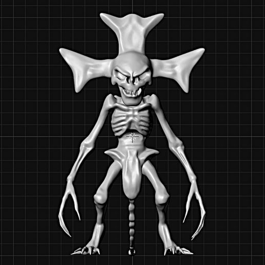 Free STL file Demon Monster 👹 ・Model to download and 3D print・Cults
