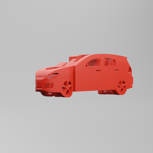 🚗 Volkswagen Golf MK6 GTI - Keychain・ STL File for 3D printing・Cults