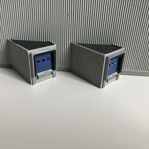 🌆 N Scale Loading Dock Set・ STL File for 3D printing・Cults