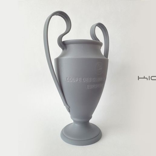 🏆 Trophy U.C.L・ STL File for 3D printing・Cults