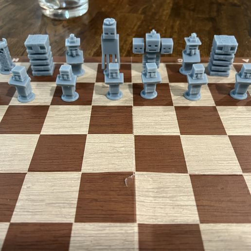 ♟️ Minecraft Chess・Free STL File for ・Cults