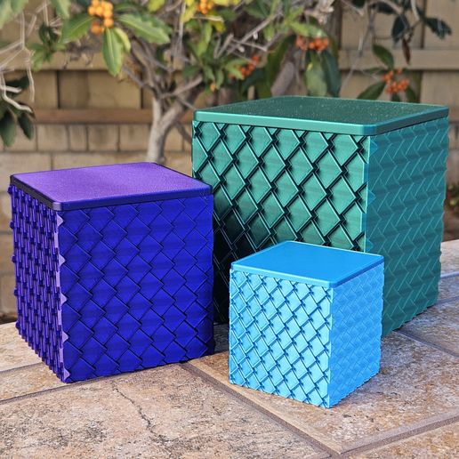 ⚖️ Scales Texture Bundled Set・ 3D File for 3D printing・Cults