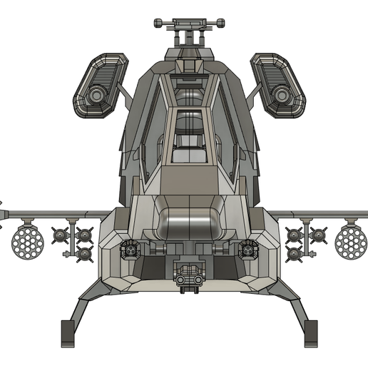 ️ DragonHawk VTOL & Rattlesnake L.A.N.G. for 1:12 (6"/15cm) figures・ 3D ...